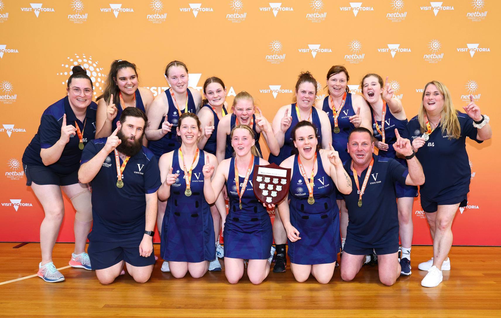 Victoria crowned 2023 Marie Little Shield champions - Netball VIC